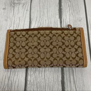 Coach | Bags | Coach Wallet With Check Book Cover | Poshmark